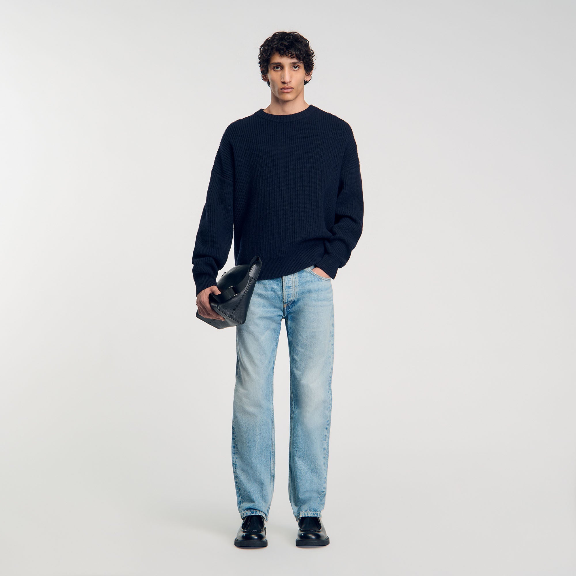 Buy Light Blue - Denim Regular Stonewash And Whiskers for Man Online ...